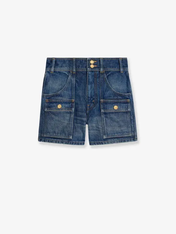 Celine Denim Shorts