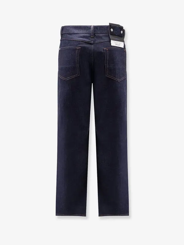 STONE ISLAND DENIM RESEARCH Indigo Denim Straight Fit Jeans