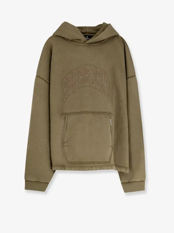 REPRESENT Cotton Embellished Hoodie