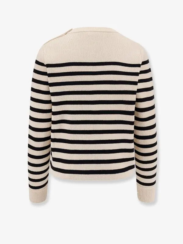 Celine Triomphe Cashmere And Wool Sweater