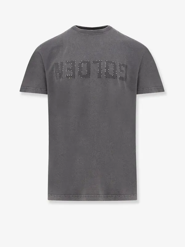 GOLDEN GOOSE Distressed Cotton Tshirt