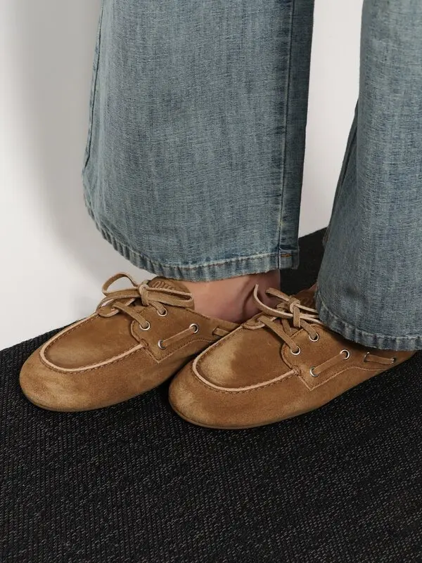 Miu Miu Suede Loafers