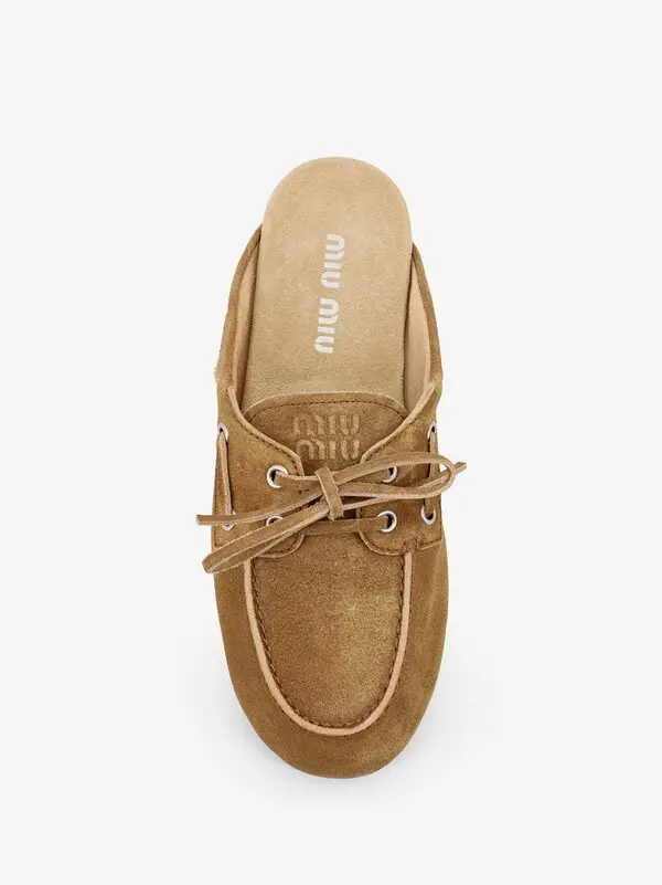 Miu Miu Suede Loafers
