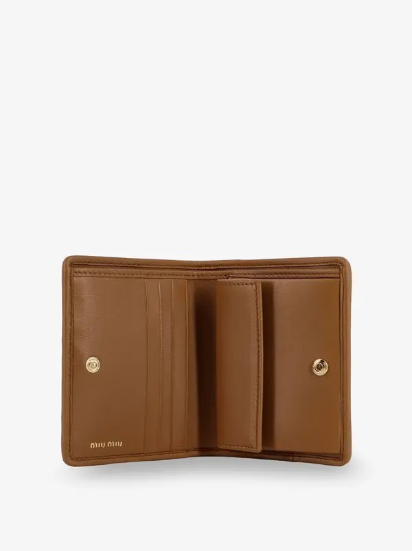 Miu Miu Quilted Leather Wallet