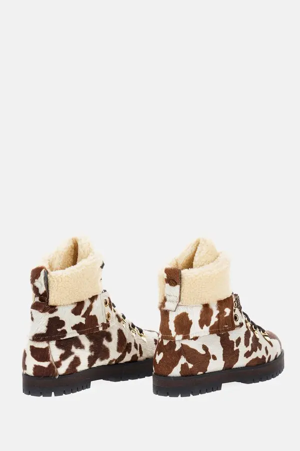 ODISSI Lace-up Hiking Boots - Multicolor