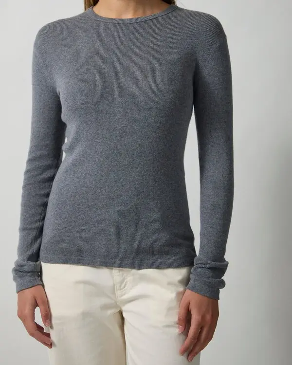 LISA YANG Vivian Long-sleeved T-shirt - Cloud