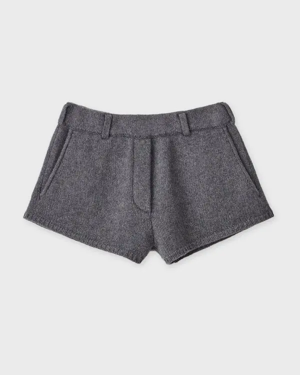 LISA YANG Annora Cashmere Shorts - Granit