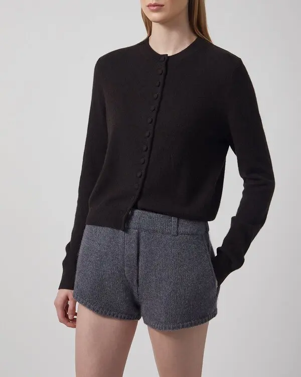 LISA YANG Annora Cashmere Shorts - Granit