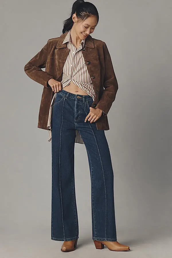 Rolla's High-rise Wide-leg Jeans