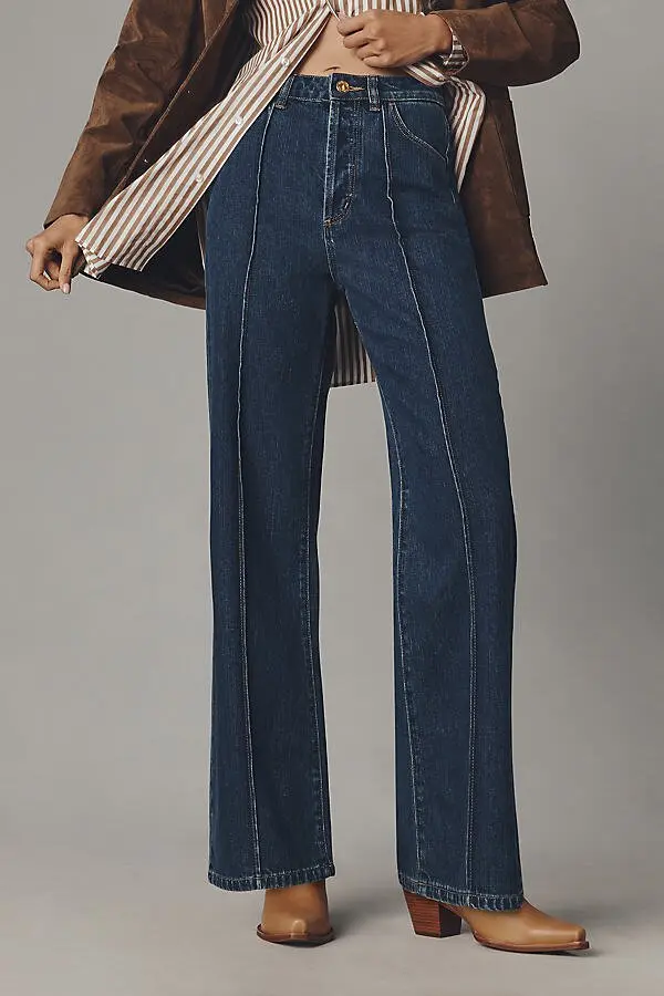 Rolla's High-rise Wide-leg Jeans