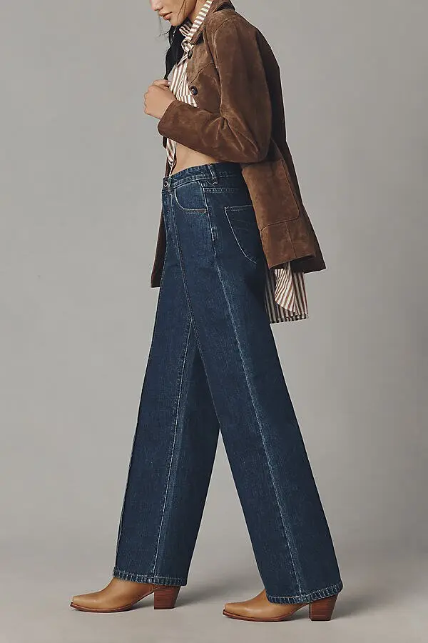 Rolla's High-rise Wide-leg Jeans