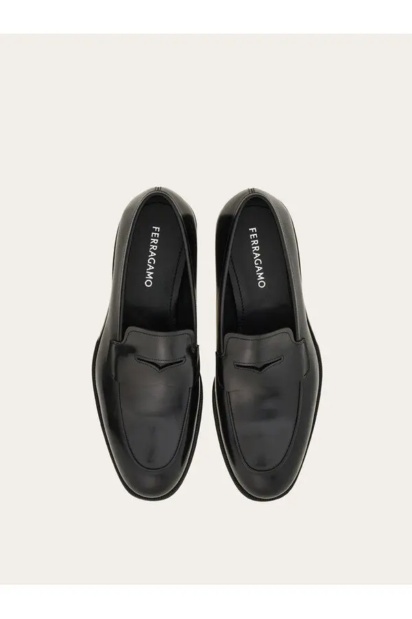 FERRAGAMO Penny Loafer - Black