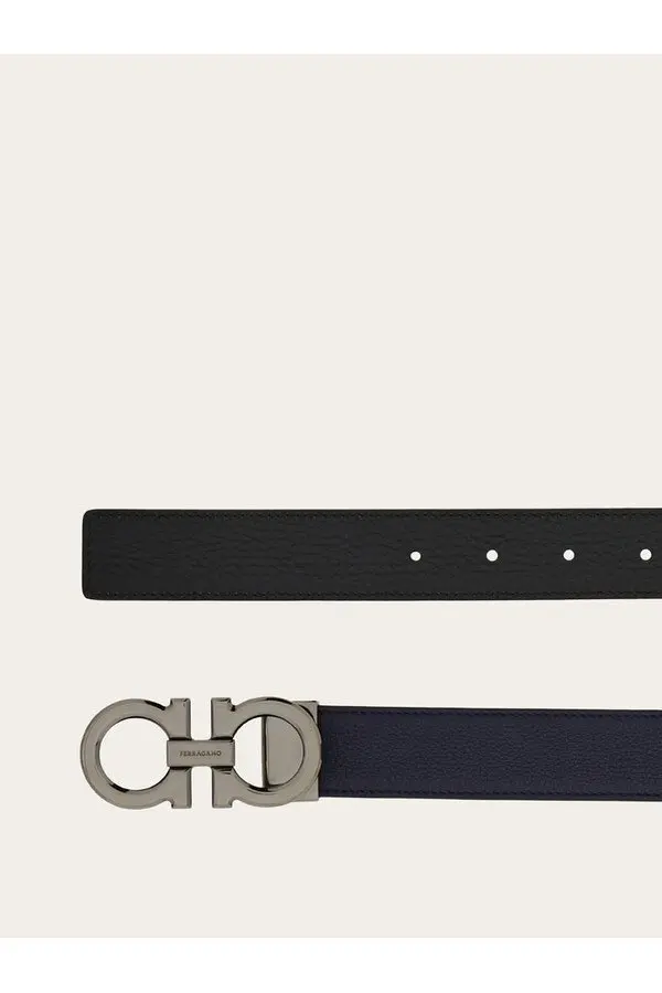 FERRAGAMO Reversible Gancini Belt