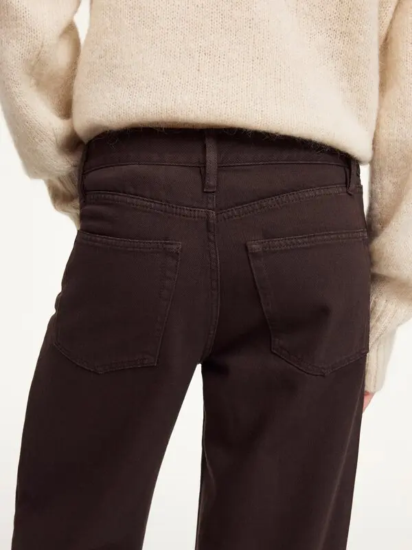 BY MALENE BIRGER Vinola Organic Cotton Jeans - Chocolate Chip
