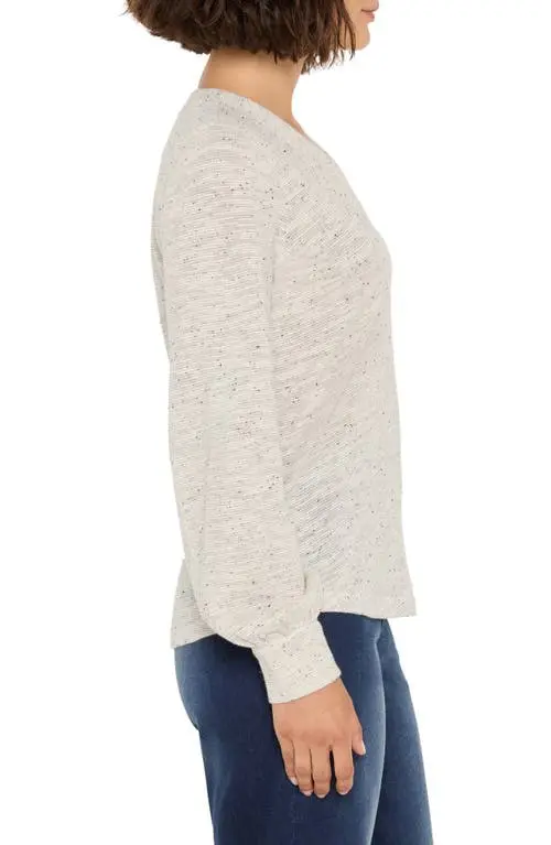 NIC+ZOE Downtown Sparkle Knit Top