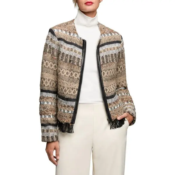 NIC+ZOE Woven Zip Jacket