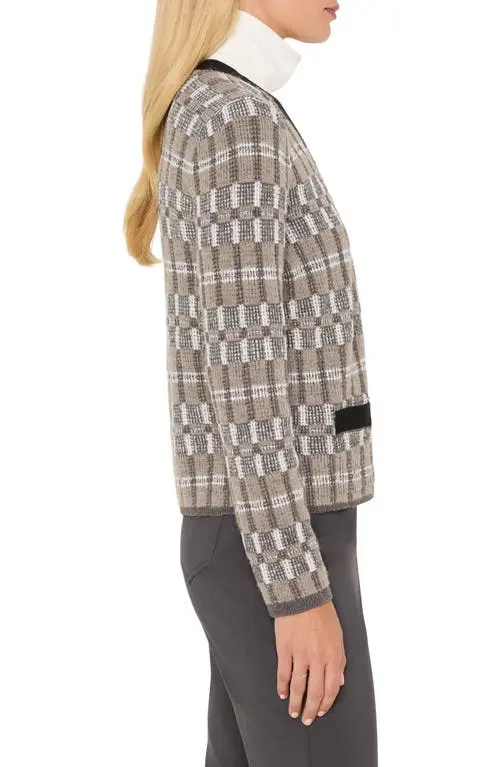 NIC+ZOE Grid Mix Cardigan