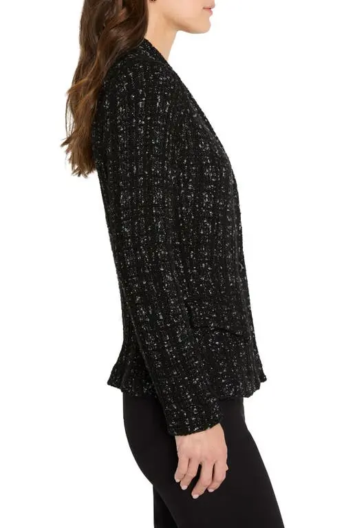 NIC+ZOE Metallic Grid Jacket