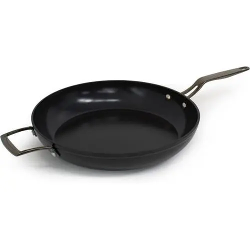 BLU. 12.6 Inch Induction Frying Pan - Black