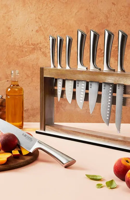 CUISINE::PRO® Damashiro® 9-piece Okada Knife Block