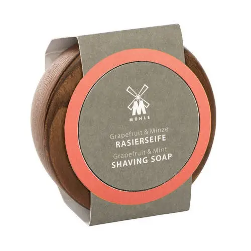 MUHLE Grapefruit & Mint Shaving Soap - Steamed Ash