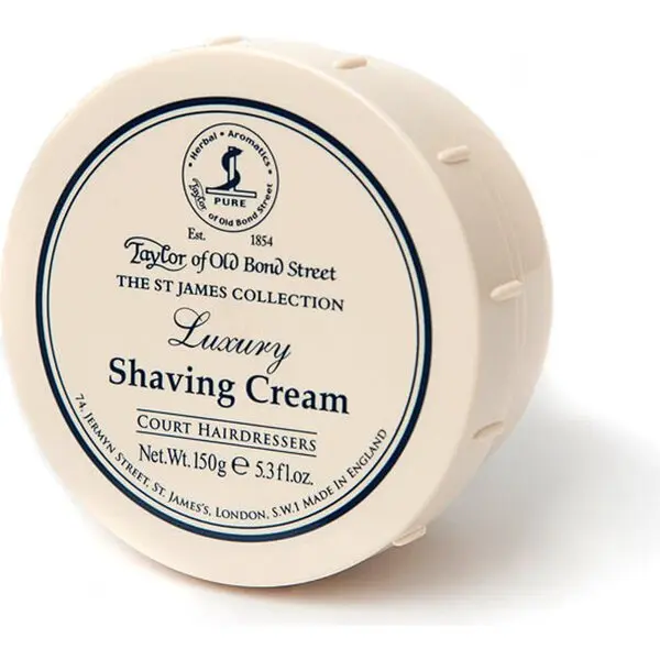 TAYLOR OF OLD BOND STREET St James Collection Shaving Cream - White