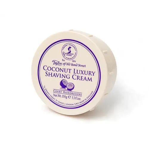 TAYLOR OF OLD BOND STREET Coconut Shaving Cream Bowl - White