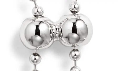 Nordstrom Ball Chain Y Necklace - Silver