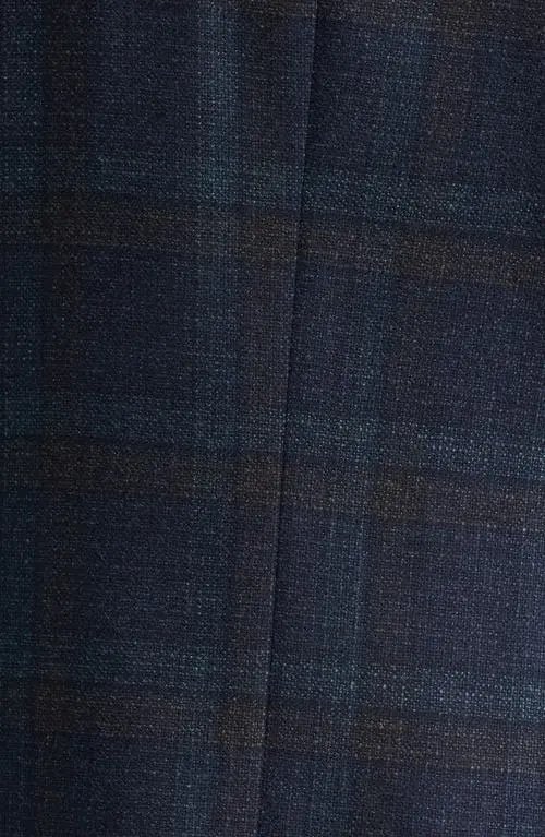 Canali Siena Regular Fit Plaid Sport Coat