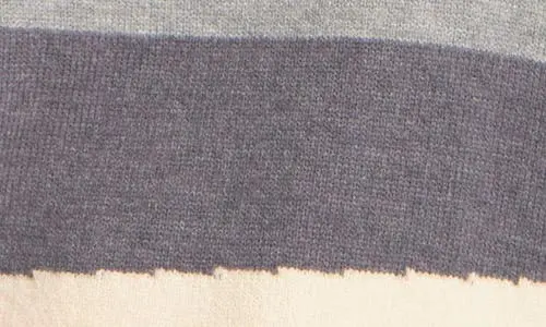 APNY Colorblock Fringe Sweater