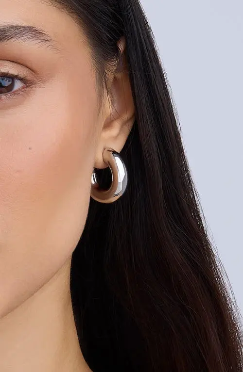 JENNIFER FISHER Jamma Mini Hoop Earrings - Silver