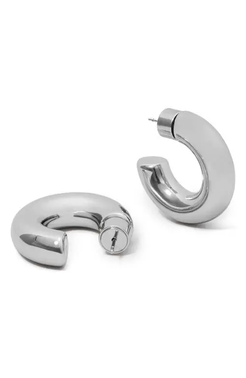 JENNIFER FISHER Jamma Mini Hoop Earrings - Silver
