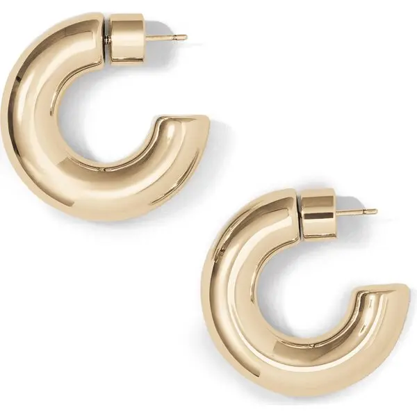 JENNIFER FISHER Jamma Mini Hoop Earrings - Yellow Gold