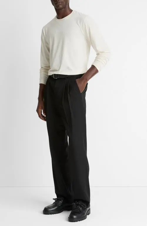 Vince Pleated Wool Dress Pants