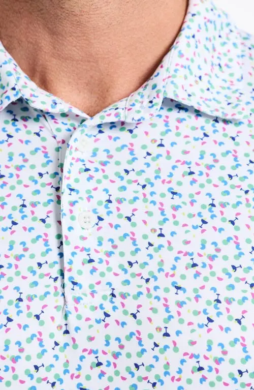 Robert Graham Dayton Short Sleeve Performance Polo