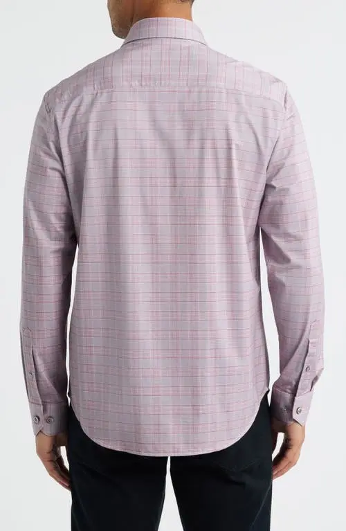 Bugatchi James Ooohcotton® Check Button-up Shirt