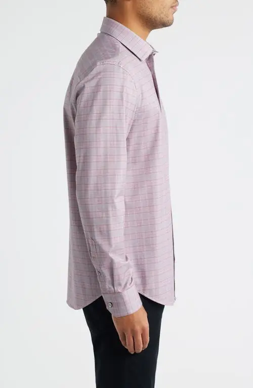 Bugatchi James Ooohcotton® Check Button-up Shirt