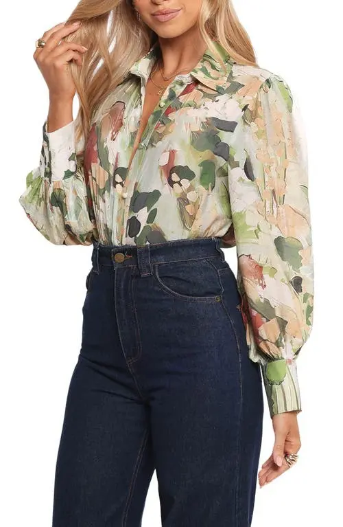 PETAL & PUP Allise Floral Print Shirt