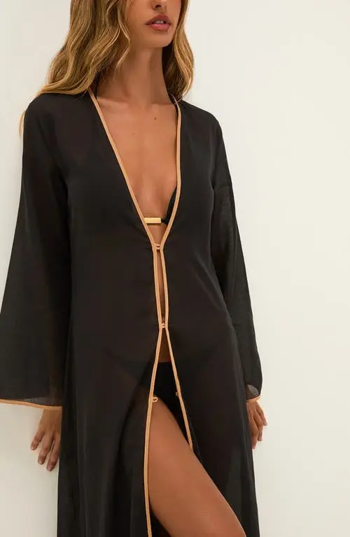 VIX PAULA HERMANNY Peony Long Cover-up