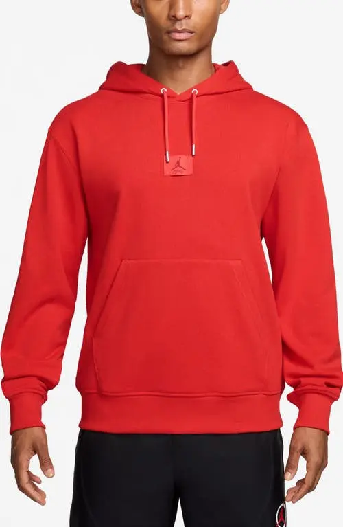 JORDAN Flight Fleece Hoodie - Chile Red/gym Red