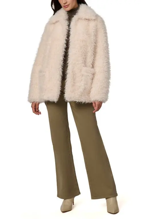 Bernardo Langley Faux Fur Coat