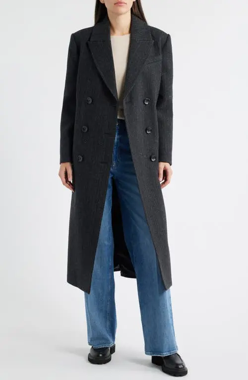 Bernardo Prescott Herringbone Coat