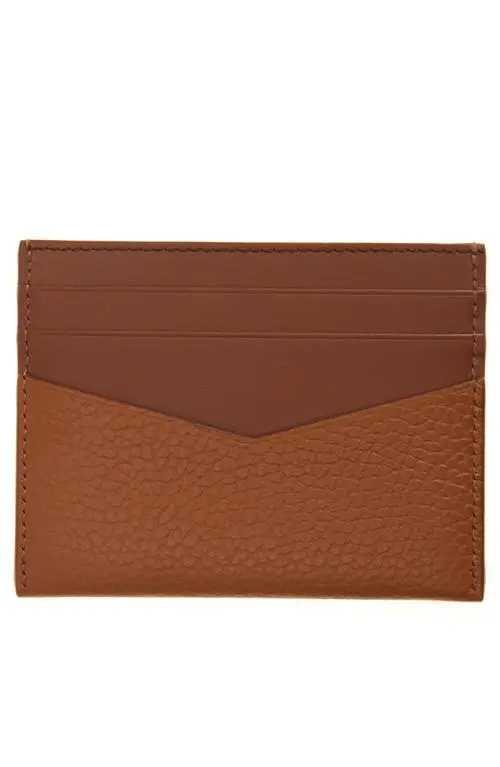 Givenchy Tonal Colorblock Leather Card Holder - Hazel