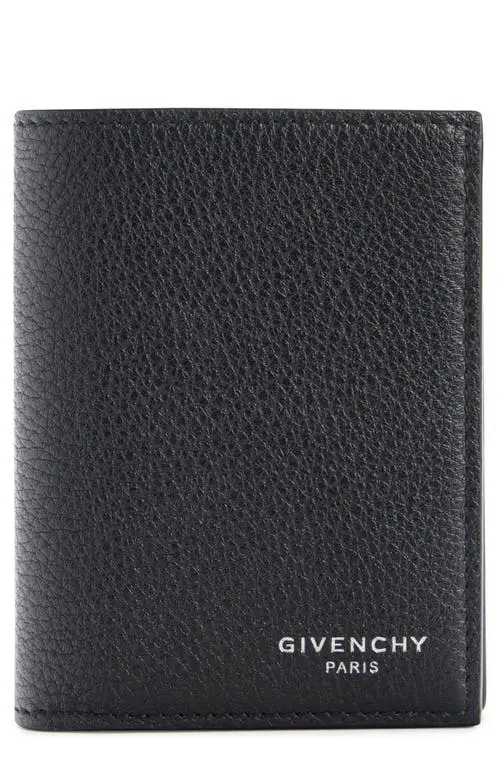 Givenchy Calfskin Leather Continental Wallet - Black