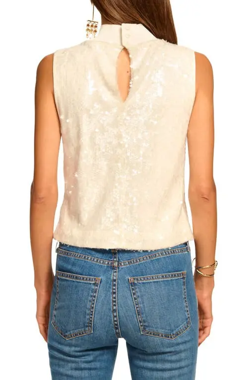 Ramy Brook Cellina Sequin Sleeveless Top