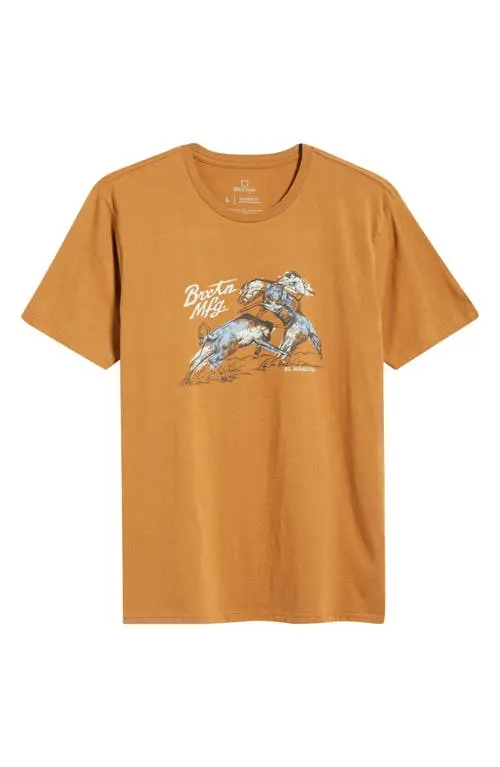 Brixton Wellston Cotton Graphic T-shirt