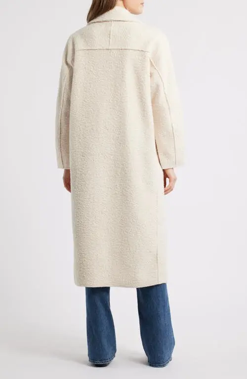 Marine Layer Colette Faux Shearling Longline Coat