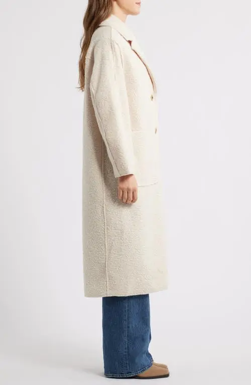 Marine Layer Colette Faux Shearling Longline Coat