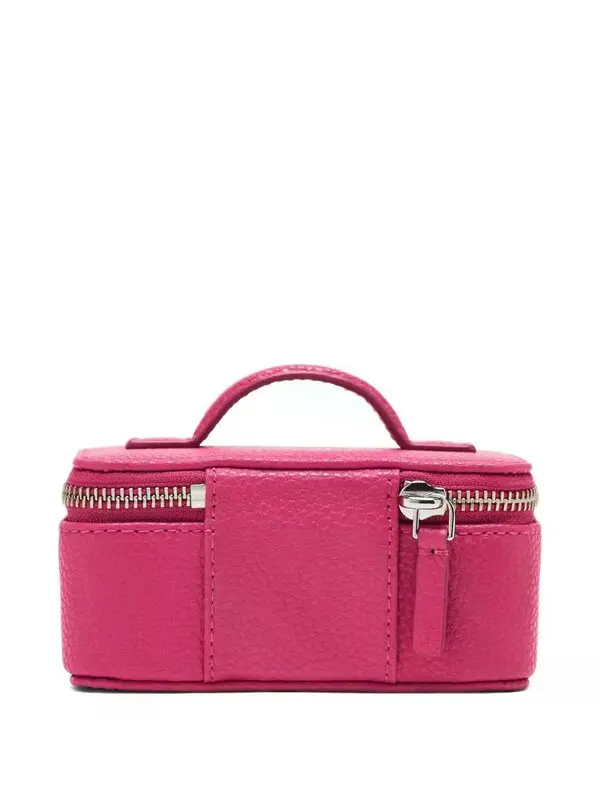 Marc Jacobs The Jewel Zip Leather Jewellery Box - Pink