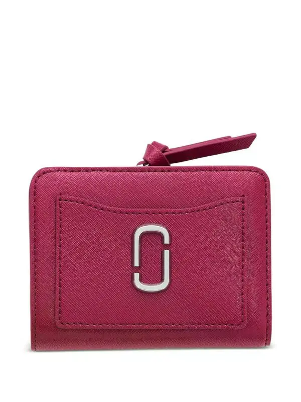 Marc Jacobs Logo-plaque Leather Wallet - Pink